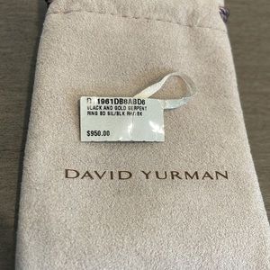 David Yurman | Jewelry | David Yurman Black Gold Serpent Ring | Poshmark